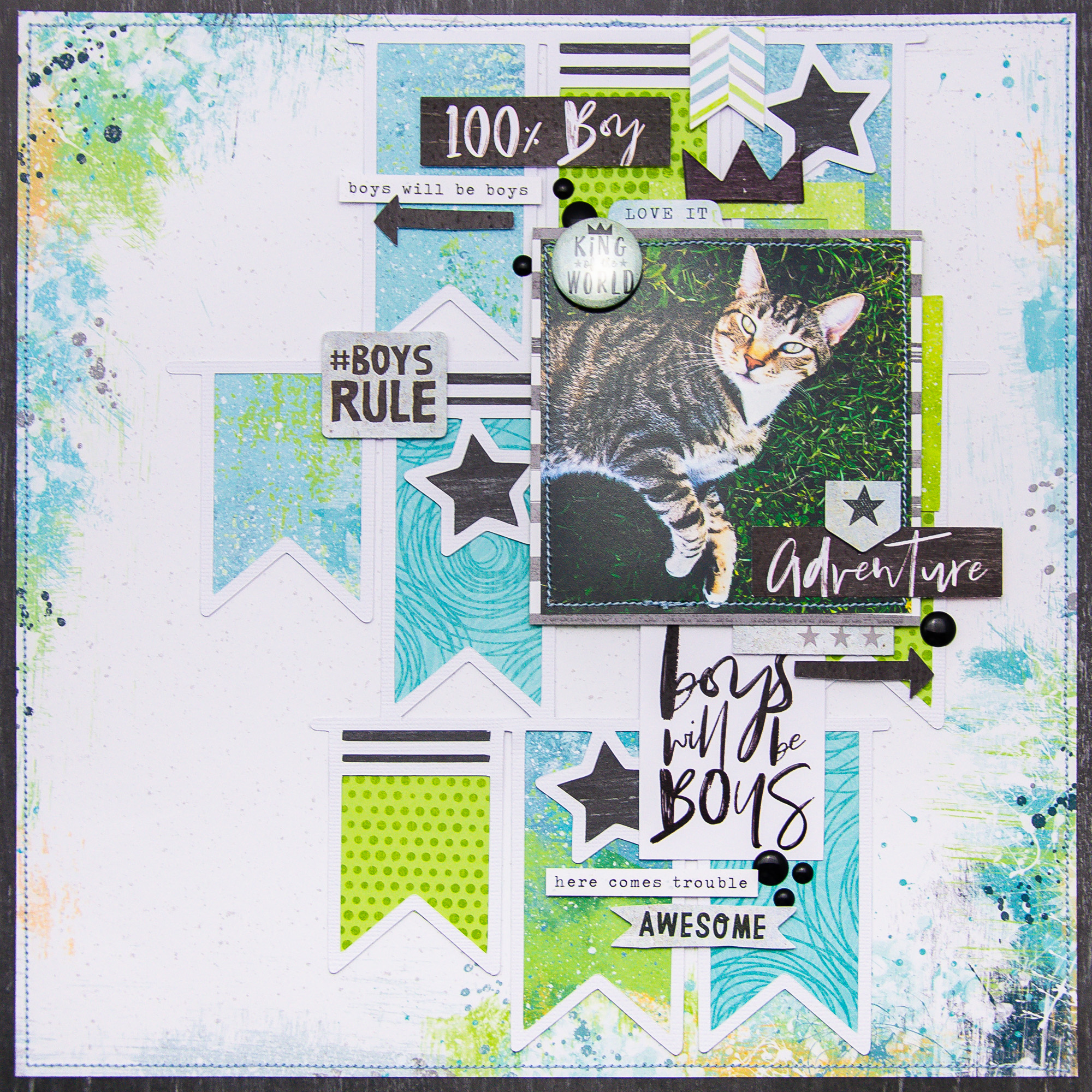 Banner Stack Cut File and KIT - CUT to YOU (Created By Gwen)