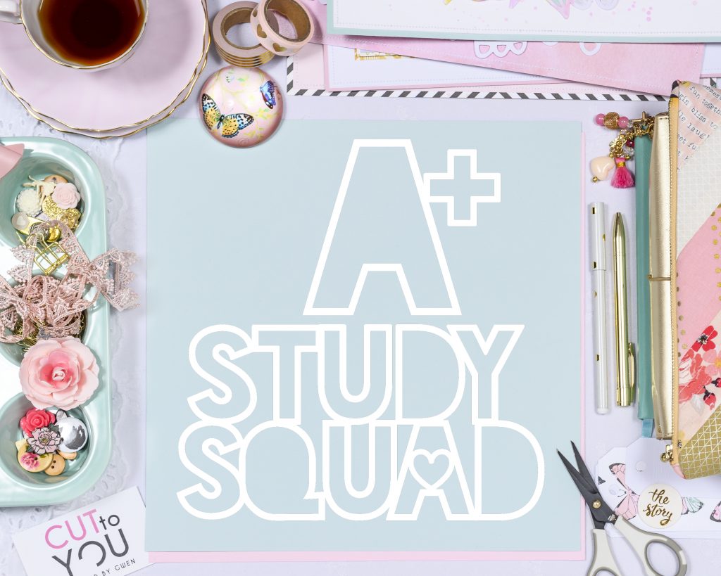 Study Squad Digital Cut File - CUT to YOU (Created By Gwen)