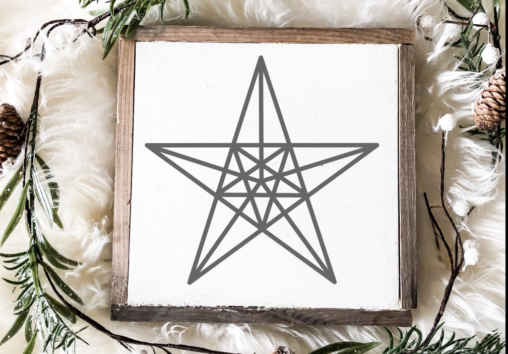 Simple Star Digital Cut File - CUT to YOU (Created By Gwen)