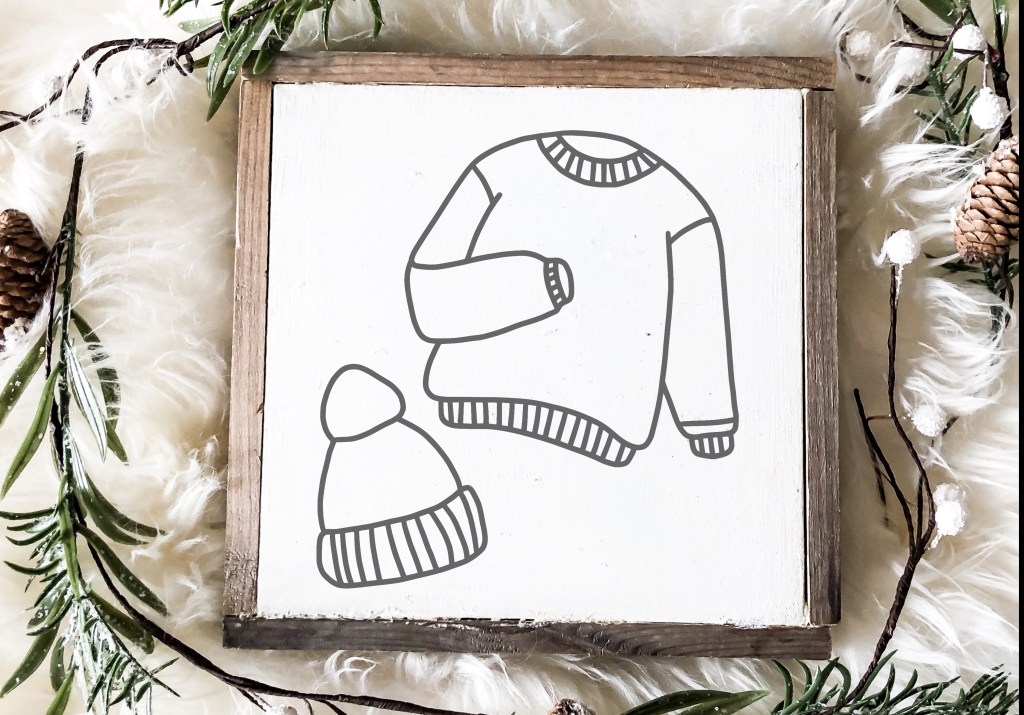 Winter Woolies Digital Cut File - CUT to YOU (Created By Gwen)