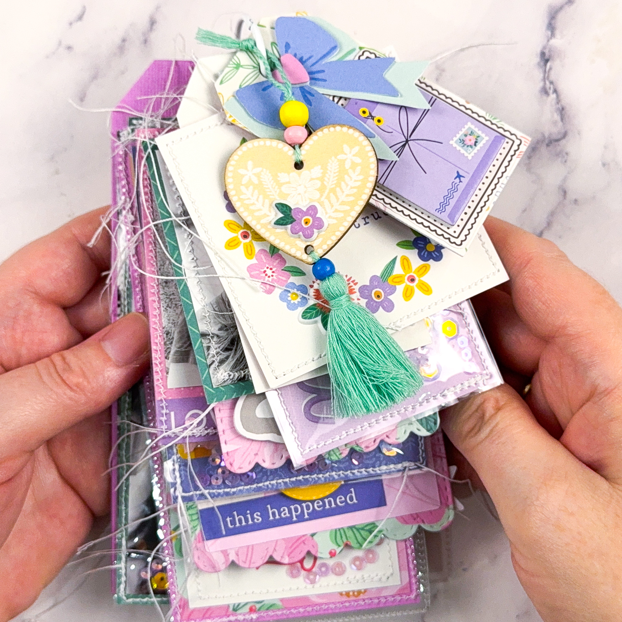 Interactive Tag Mini Album Class - CUT to YOU (Created By Gwen)